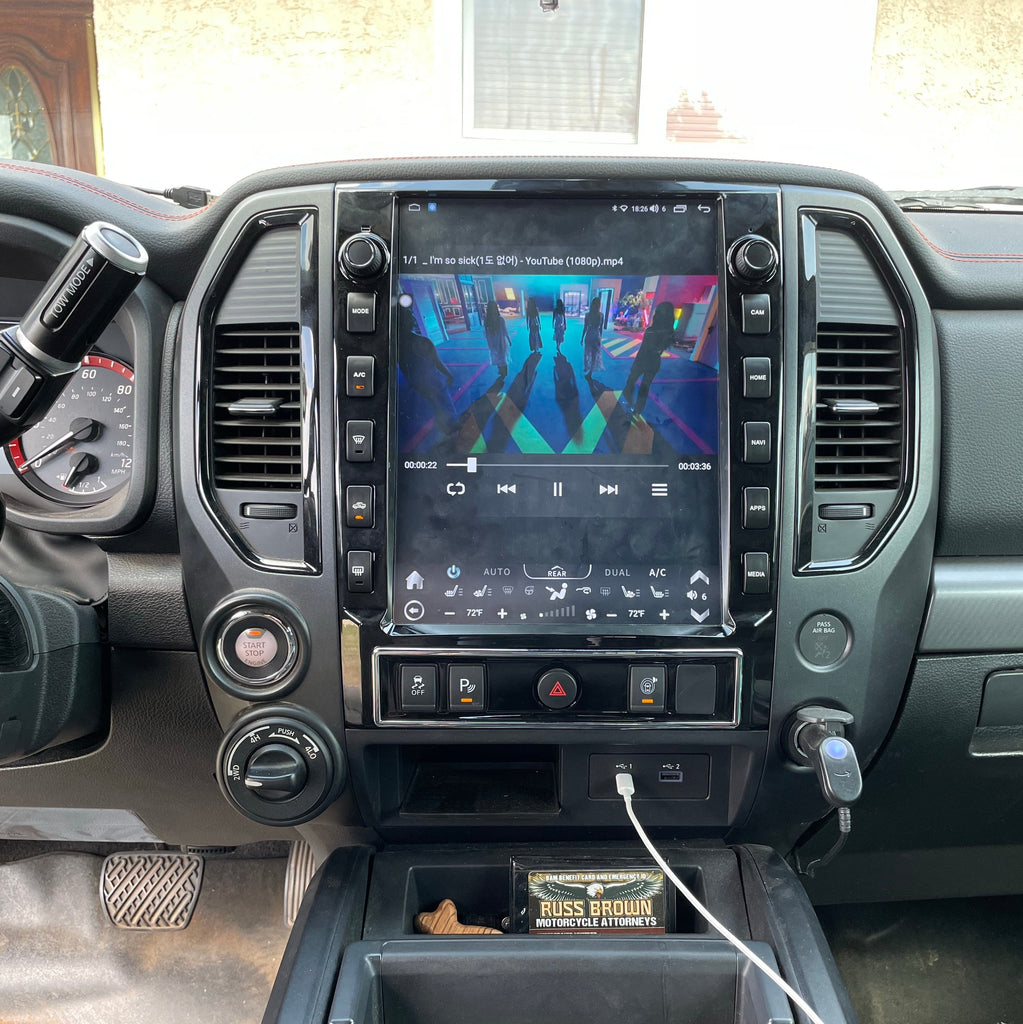13” Android 13 Vertical Screen Navigation Radio for Nissan Titan (XD) – Trinity Auto Solution